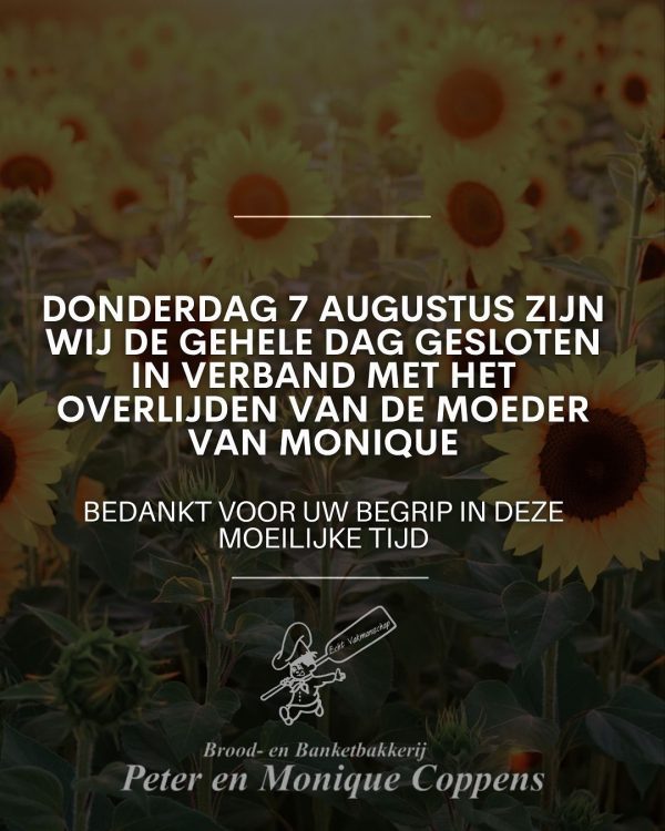 Coppens donderdag gesloten - Digitaal dorpsplein van voor en door ...