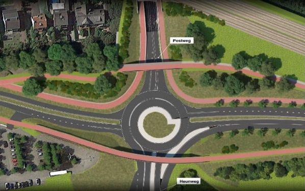 Plaatsen eerste deel fietsbrug over de Postweg. - Digitaal dorpsplein ...